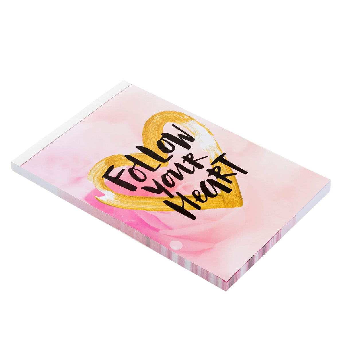 90 Day Daily Happy Notepad (Follow Your Heart) *USA Only* – Freedom Mastery